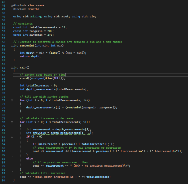 Unit 1 – Programming – Lewis' Games Development Portfolio